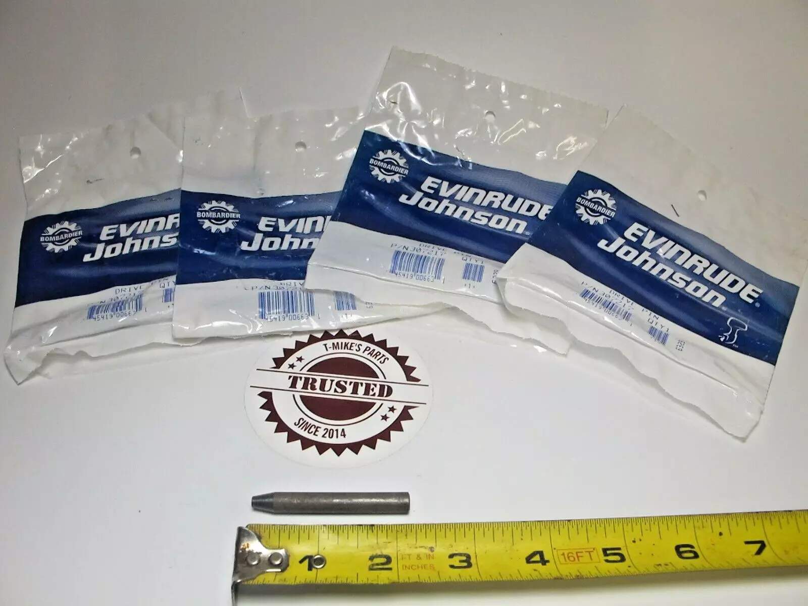 OMC Shear Drive Pin 307217 0307217 Set of 4 “Trusted T-Mike Part” – T ...