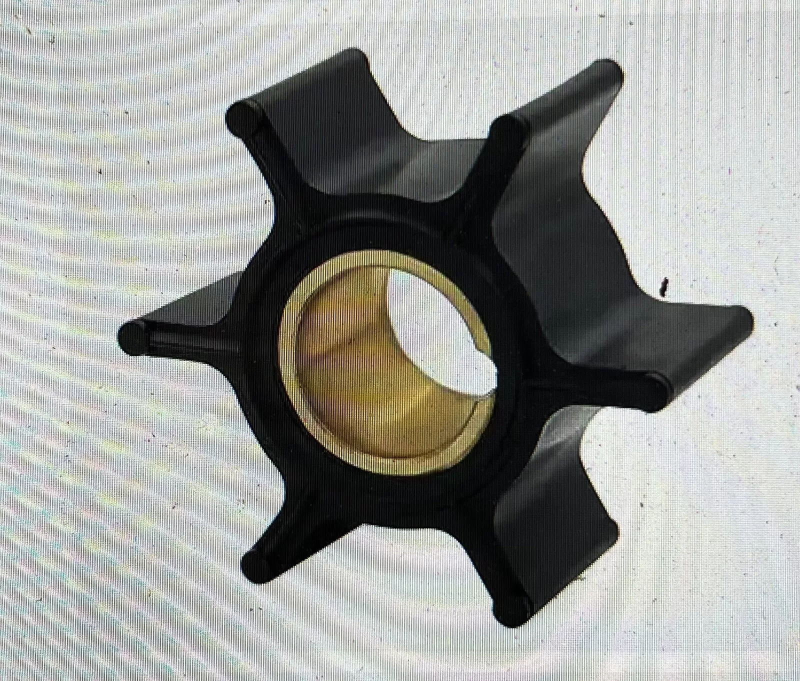 386084 Water Pump Impeller for Johnson Evinrude BRP OMC 8HP 9.9HP 15HP ...